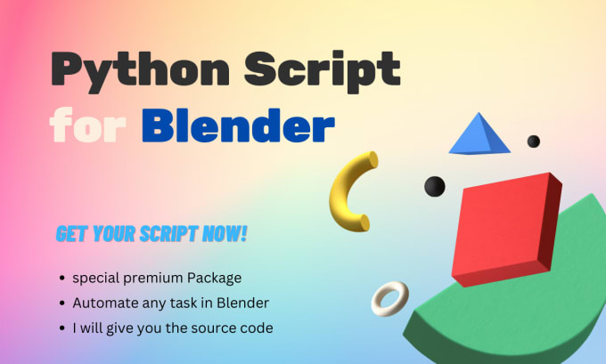 Develop python script for blender by Naveen_sanjula | Fiverr Develop python script for blender by Naveen_sanjula | Fiverr