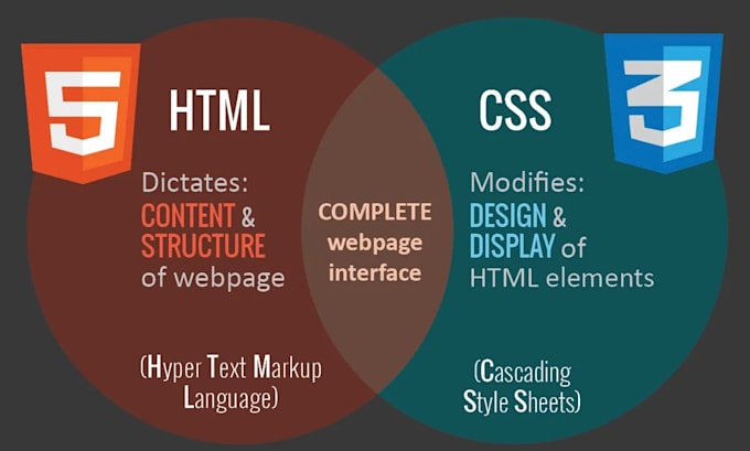 Build a web site using html and css by Souadsai | Fiverr