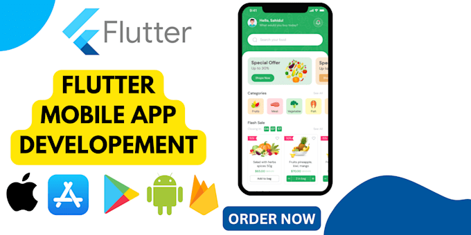 Develop android and ios app using flutter app developement by ... Develop android and ios app using flutter app developement by ...