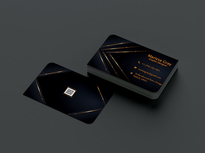 Luxury unique business card design by Global_shop | Fiverr