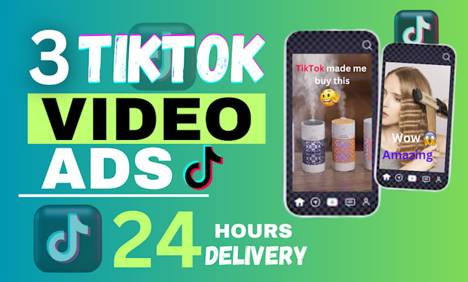Create viral tik tok video ads, facebook ads, dropshipping tiktok ads by Waqasqadeer329 | Fiverr