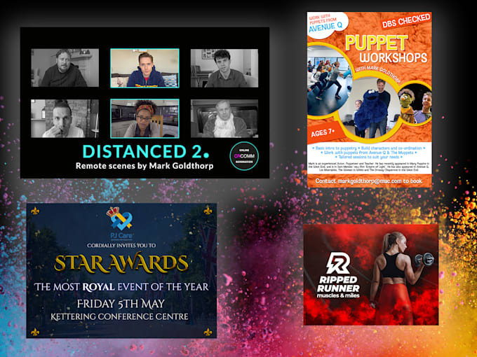 Design a quality poster or flyer for your event or party by Thomascove ...