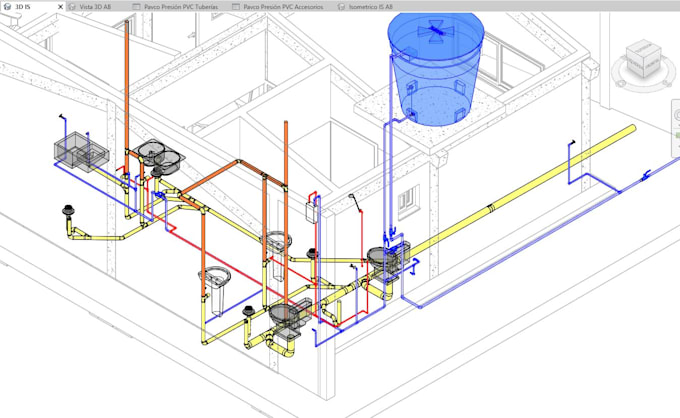Create revit mep designs for your building by Carloscarneiro1 | Fiverr