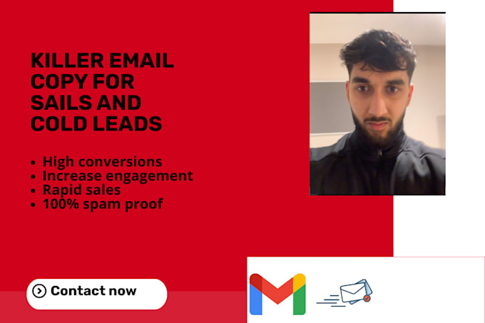 Write high converting sales emails or cold email sequences by Nav_rana | Fiverr