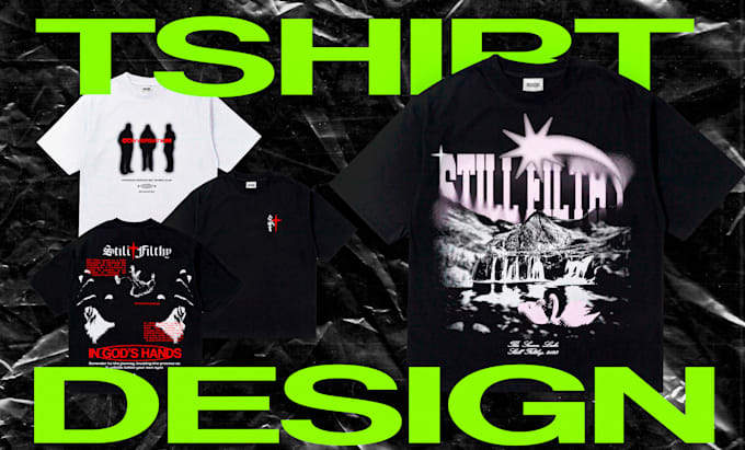 Design custom streetwear tshirt or merch in a modern style by ...