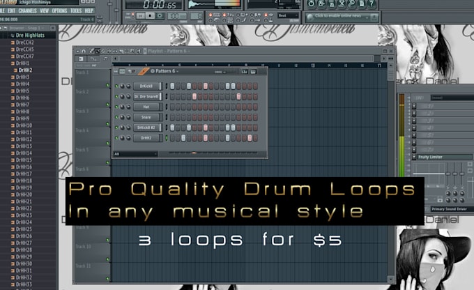 Create any style of drum loop for your project or song by Proproducer ...