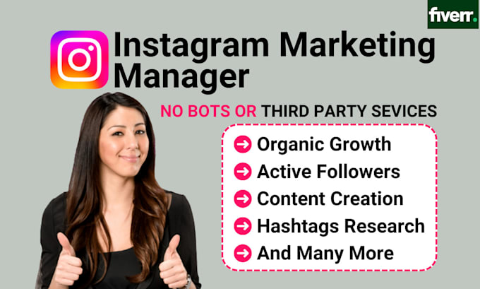 Be fast instagram marketing manager and content creator by Shiba_ray ...