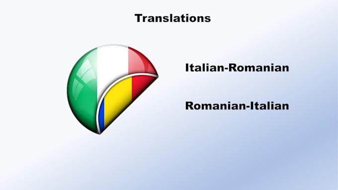 Traduzione da rumeno a italiano e dal italiano al rumeno by Marian_004 ...
