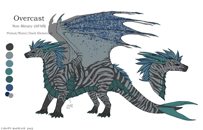 Custom design a character, monster, or creature by Cloudyovercast | Fiverr