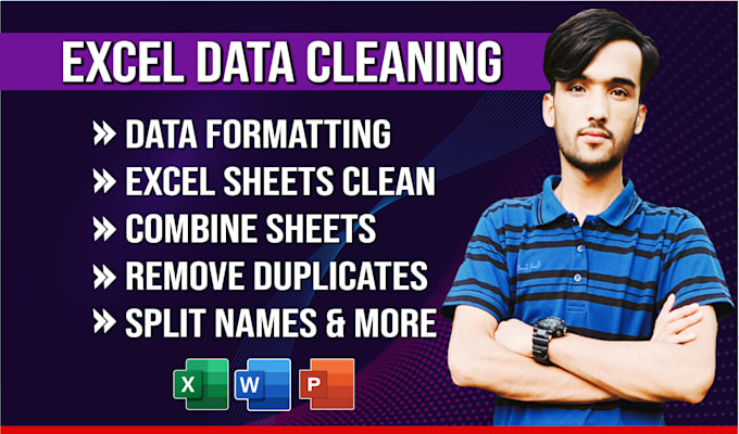 Do ms excel data cleaning and formatting in excel, word copy paste, web research by Farhan ...
