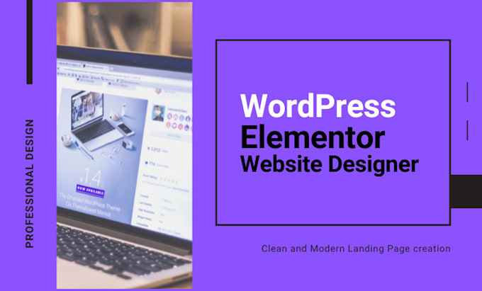 Create a beautiful landing page in elementor by Jayceewrld | Fiverr