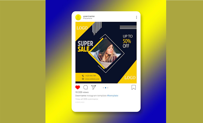 Design unique social media post cover and stories by Design_hub32 | Fiverr