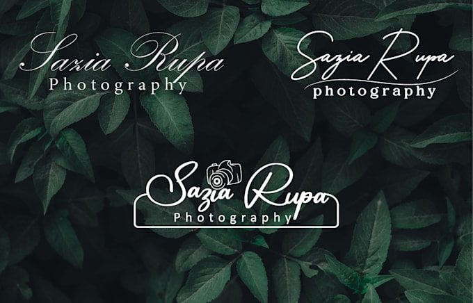 Design hand lettering signature logo or photography watermark by ...