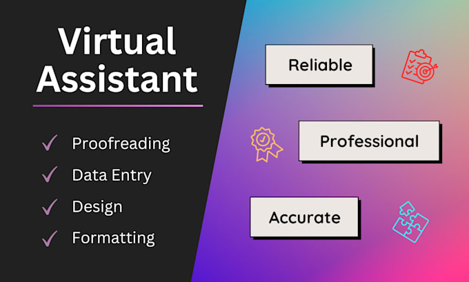 Do data entry, graphic design and admin support by Analea | Fiverr