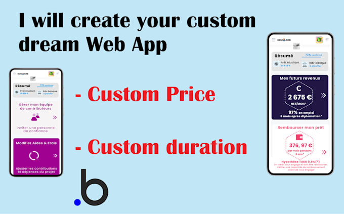 Create your dream webapp in bubble by Theobarberet | Fiverr
