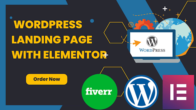 Design professional wordpress landing page using elementor by Ayesha_wb786 | Fiverr