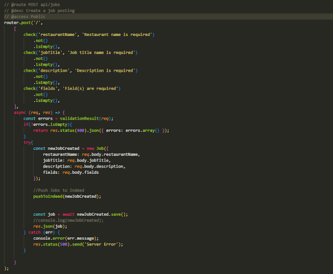 Create a rest api using nodejs or python by Lakepry | Fiverr Create a rest api using nodejs or python by Lakepry | Fiverr