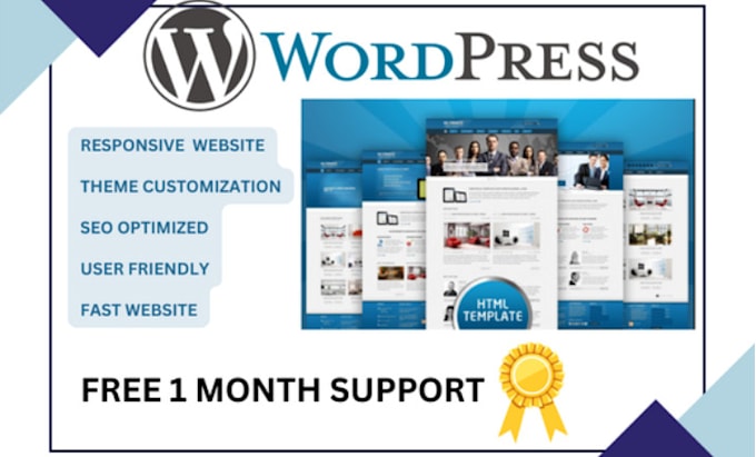 Do perfect wordpress website creation by Bookformatter22 | Fiverr