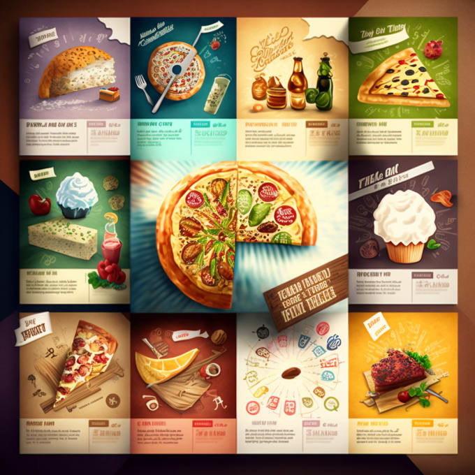 Design creative animated food posters restaurant menu by Hazz565 | Fiverr