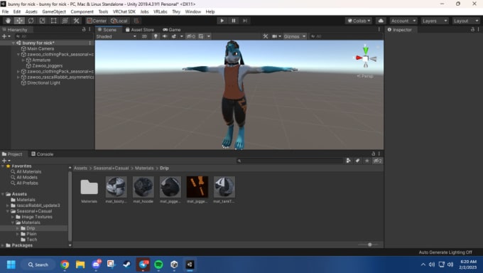 Customize your first vr avatar base to use in vrchat by Tobi_lab | Fiverr