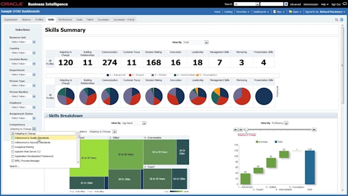Work on bip otbi dashboards report by Hcmtech | Fiverr