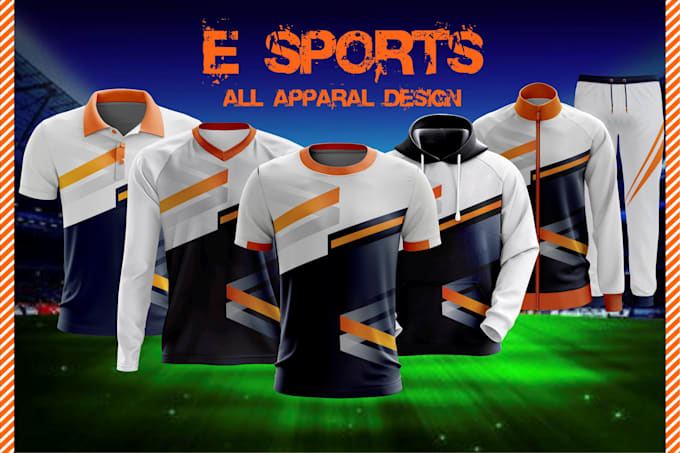 Design sublimation esports jersey for gaming organization by ...