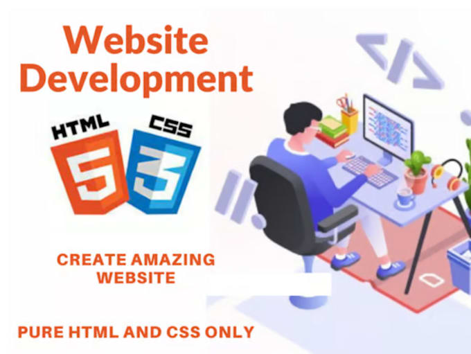 Be your front end web developer, html5 css3 and bootstrap5 by Saju ...