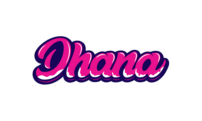 Design hand lettering or font logo and typography by Hasna_art | Fiverr