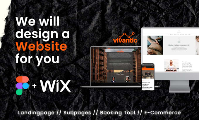 Design and implement a website in wix with various functions by Chris_vivantic | Fiverr