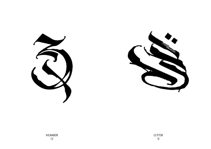 Do your letter with parallel pen in futuristic style by Jaida_withdk ...