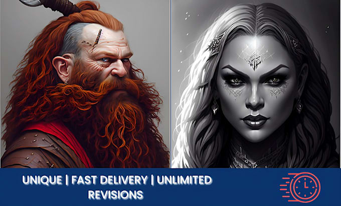 Create dnd art as a dnd character portrait using leonardo ai by ...