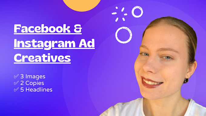 Design facebook and instagram ad images, copy and headlines by ...
