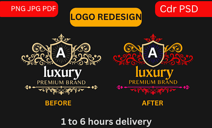Design,redesign edit or modify, recolor, vectorize your logo by ...