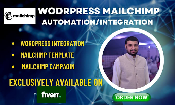 Integrate mailchimp automation, campaign template by Nauman_agency | Fiverr