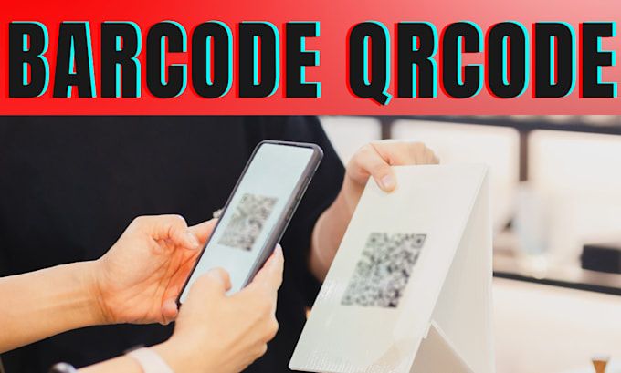 Design any barcode and qrcode sticker within 2 hours by Us095786 | Fiverr