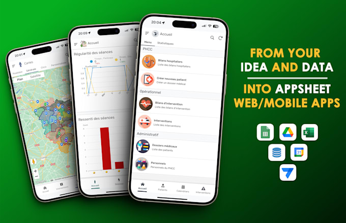 Create fantastic mobile and web appsheet applications by Gyrfalc0n | Fiverr