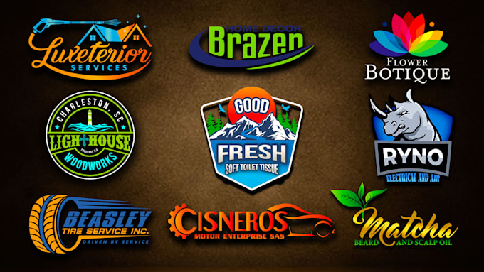 Modern minimalist professional unique business logo design by Lotus_logo | Fiverr