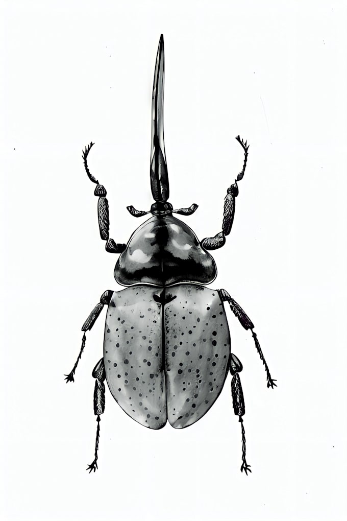 Draw a bug you like by Atinyartgarage | Fiverr