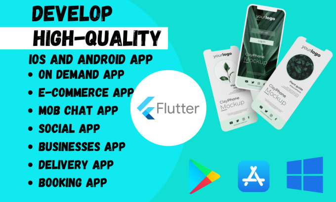 Create Ios App Mobile App Development Android App Developer Flutter By Uptree Pr0 Fiverr