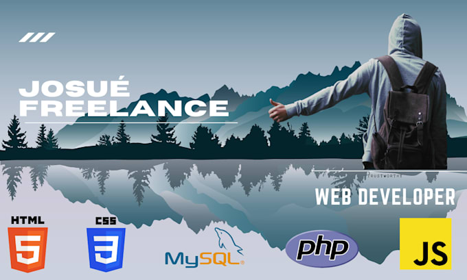 Make a responsive and modern web page using html, css, js with the ...