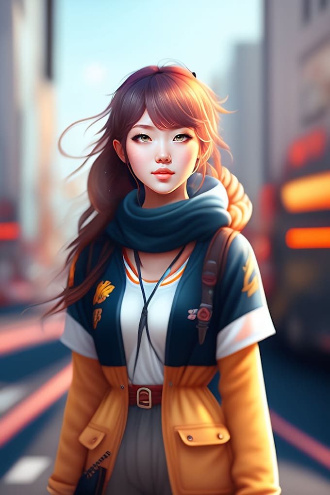 Provide cartoon portrait according to your request by Ranobusura | Fiverr