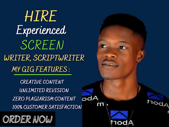 Write your screenplay, movie script, film script by Pamilering | Fiverr