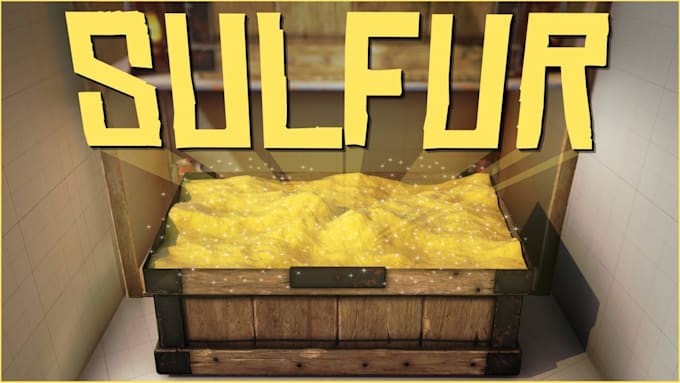 Farm a box of sulfur by Kevinkrol | Fiverr
