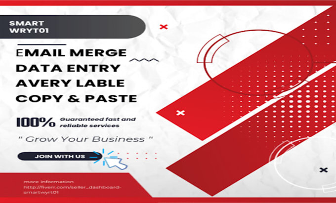 Do professional mail merge by Smartwryt01 | Fiverr