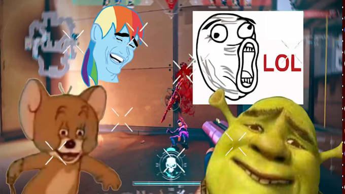 Make a meme gaming edit of your chosen game by Shadowwking | Fiverr