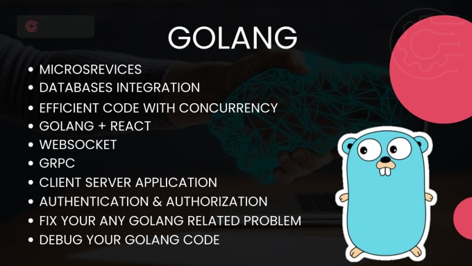 Develop, fix your backend, microservices, rest api in golang by ... Develop, fix your backend, microservices, rest api in golang by ...