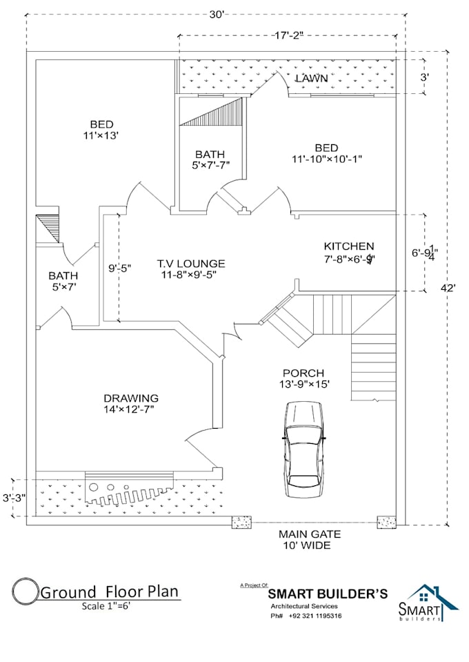 Make architectural drawings and professional maps by Smartbuilders1 ...