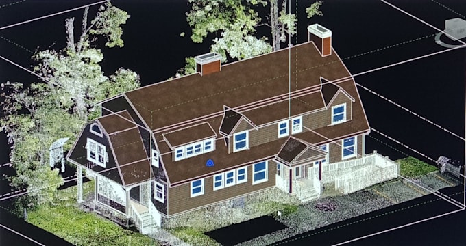 Convert point cloud data to 2d, 3d model by Dipjit_123 | Fiverr