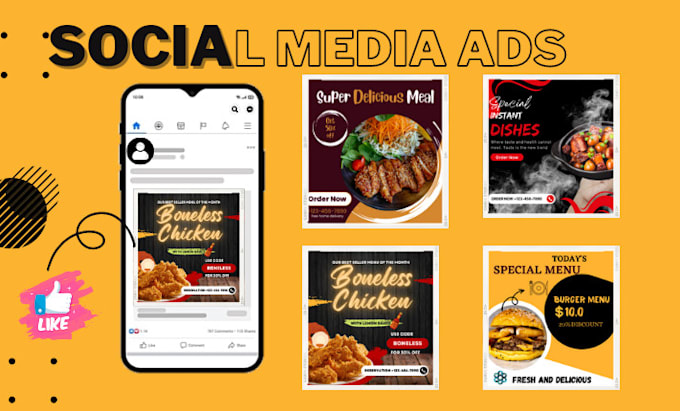 Design attractive posters and ads for facebook and instagram by ...