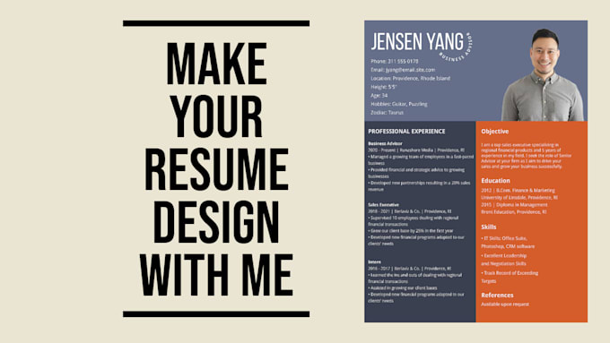 Create a unique attention grabbing resume design by A_resume_addict ...